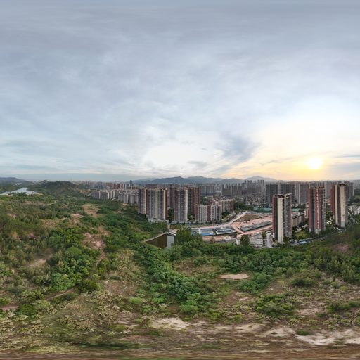 BlenderKit | Download the Highsky cloud building hdr