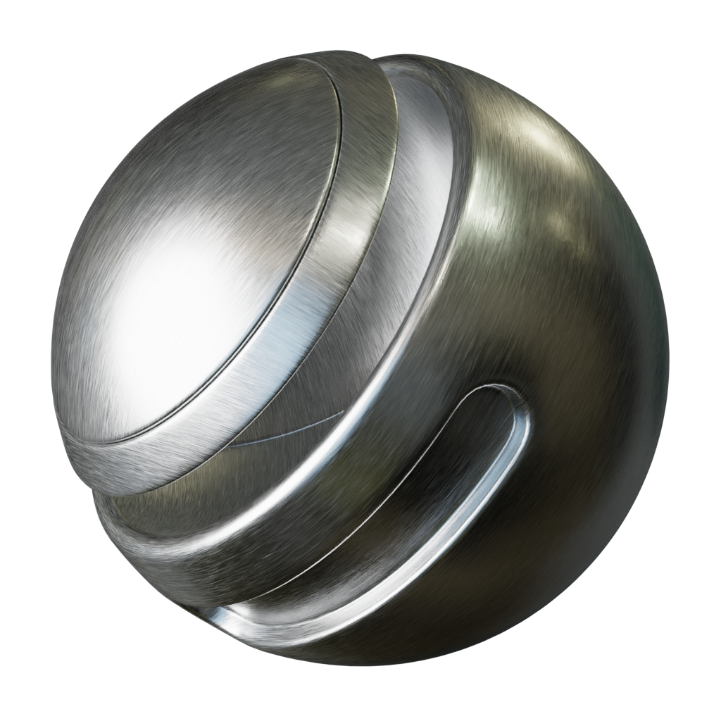 Brushed metal | FREE metal materials | BlenderKit
