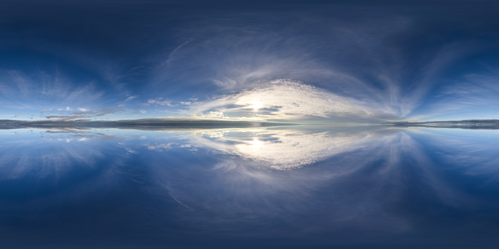 Infinite Real Sky - Cloudy Evening | Nature HDRis | BlenderKit