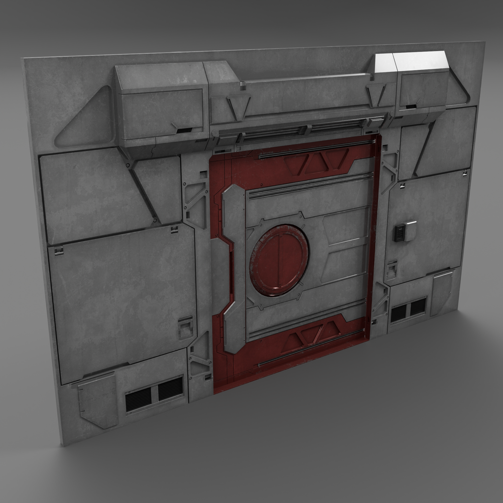 Sci-FI Element | Space Stations models | BlenderKit