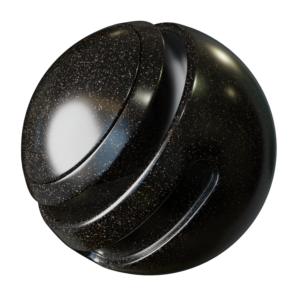 Black Speckle Ceramic | FREE ceramic materials | BlenderKit