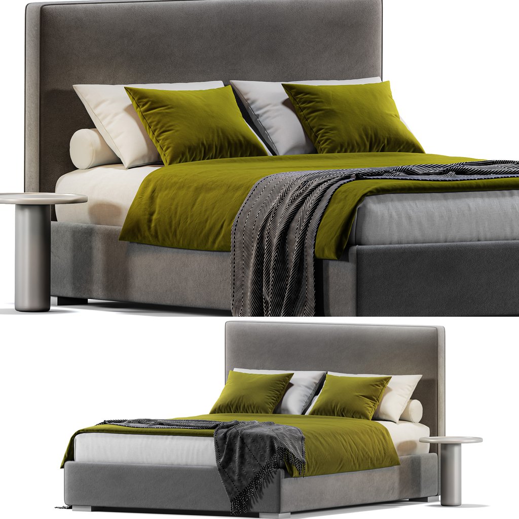 Single person Bed | FREE Beds models | BlenderKit