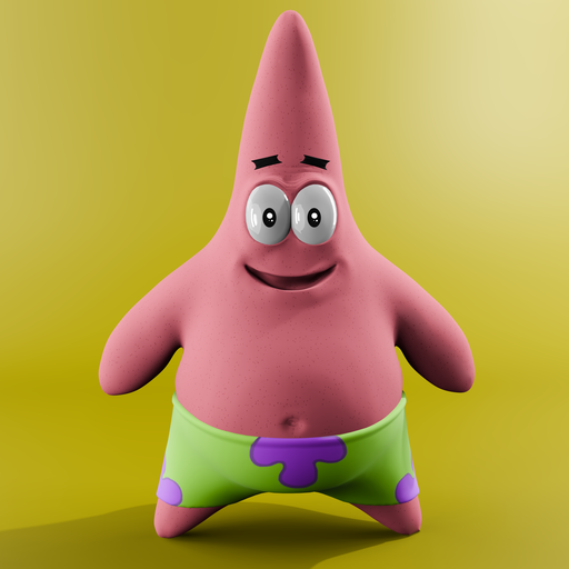 Patrick Star - SpongeBob SquarePants | Characters models | BlenderKit