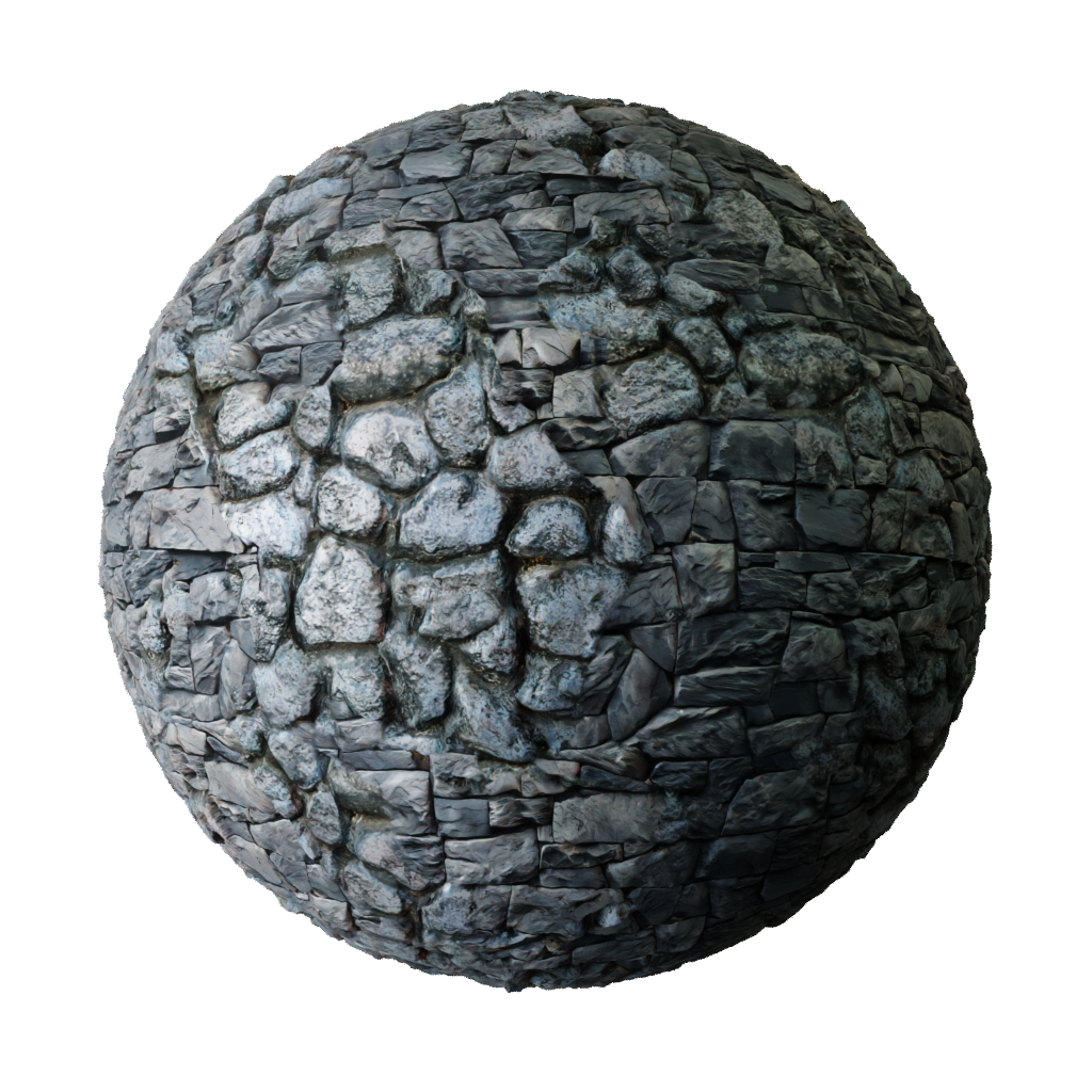 Rock Wall | FREE stone materials | BlenderKit
