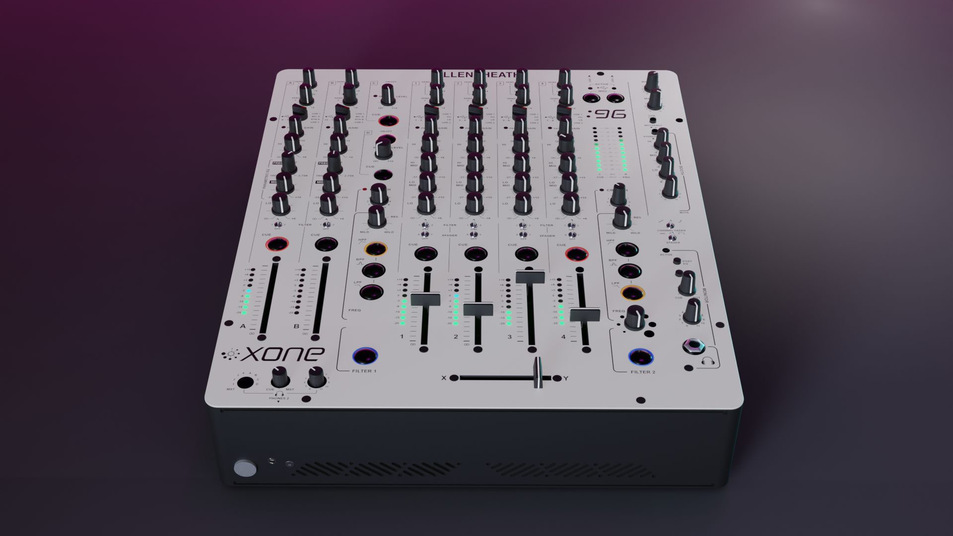 DJ Xone 96 | Audio Devices models | BlenderKit