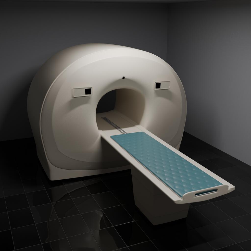 BlenderKit | Download the Magnetic resonance imaging (MRI) machine model