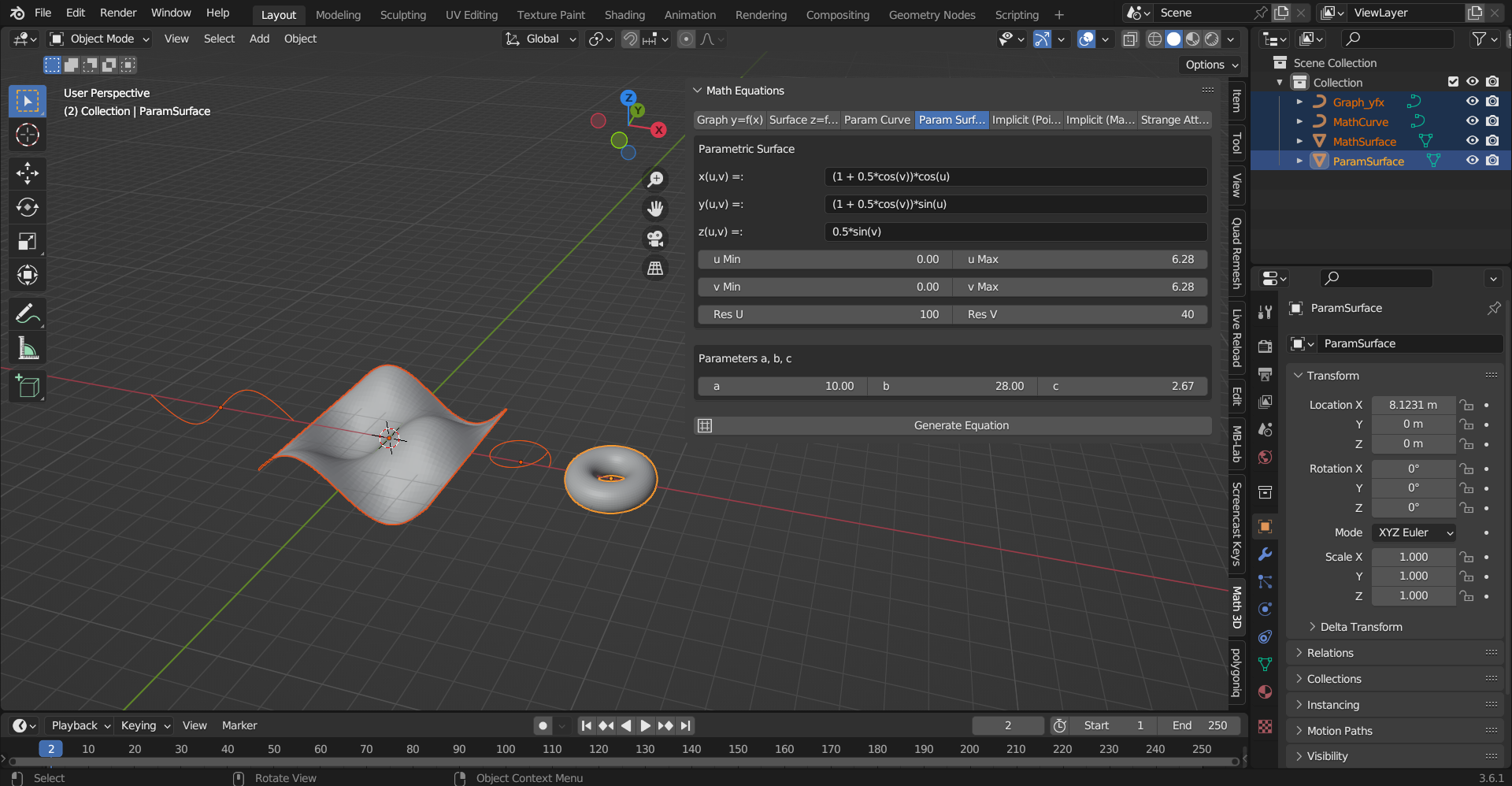 Math 3D Equations Pro | BlenderKit