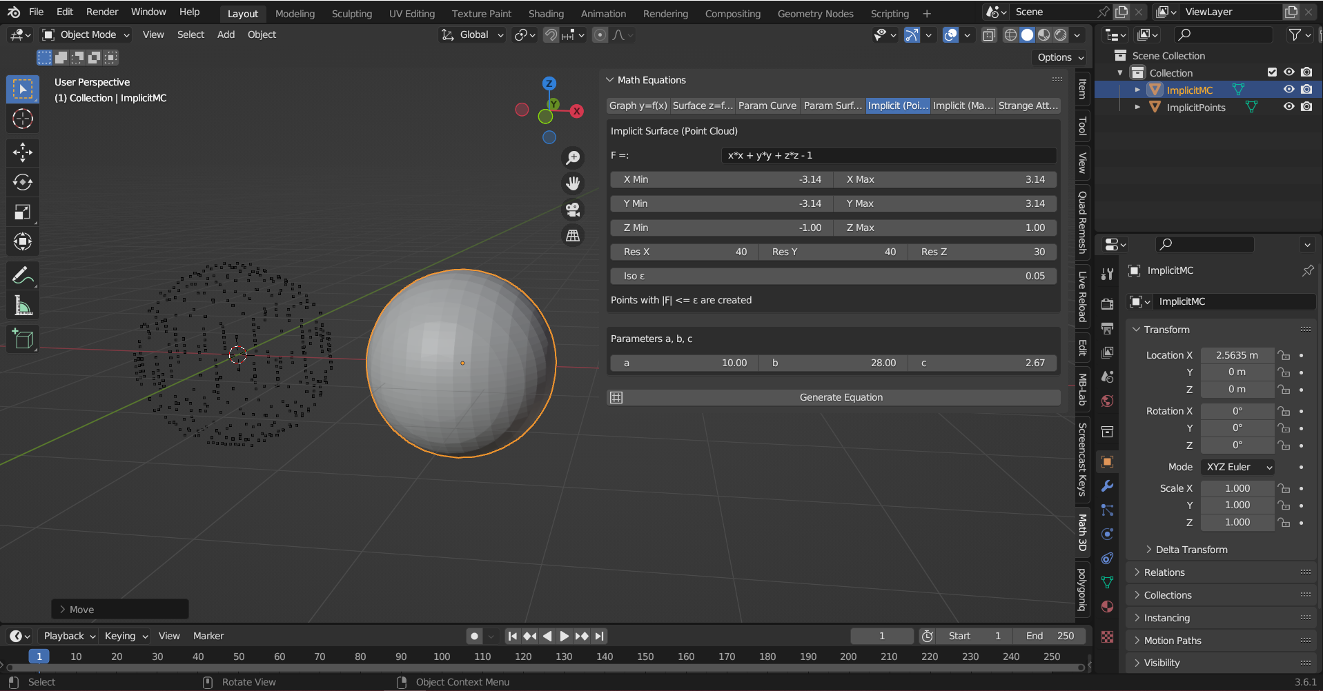 Math 3D Equations Pro | BlenderKit