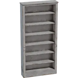 Shelf 01 | FREE 3D Bookcase models | BlenderKit