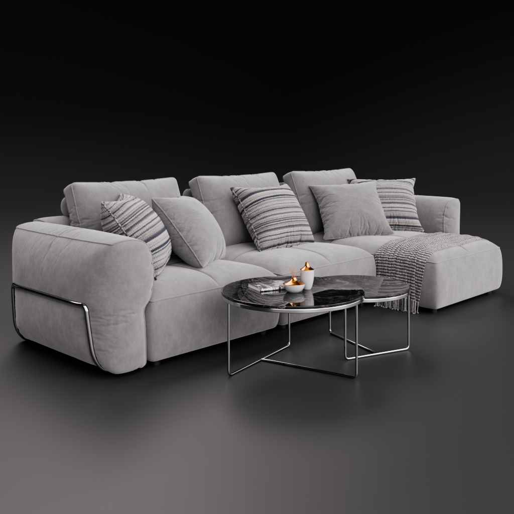 Sofa Dune Modular | Sofas models | BlenderKit