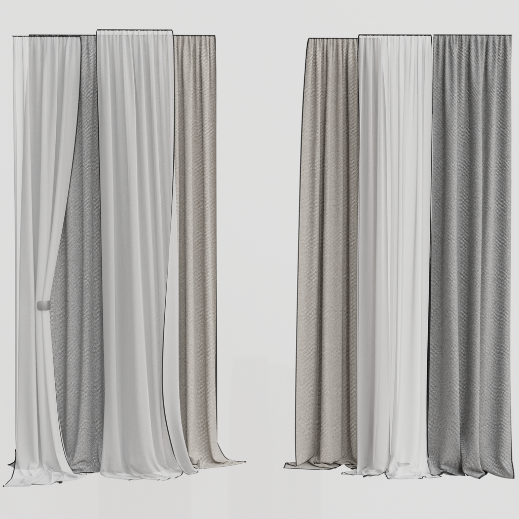 Curtain | Curtains models | BlenderKit