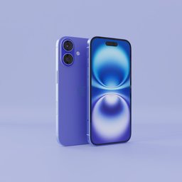 IPhone 16 - Ultra Realistic 3D Model | Smartphones models | BlenderKit