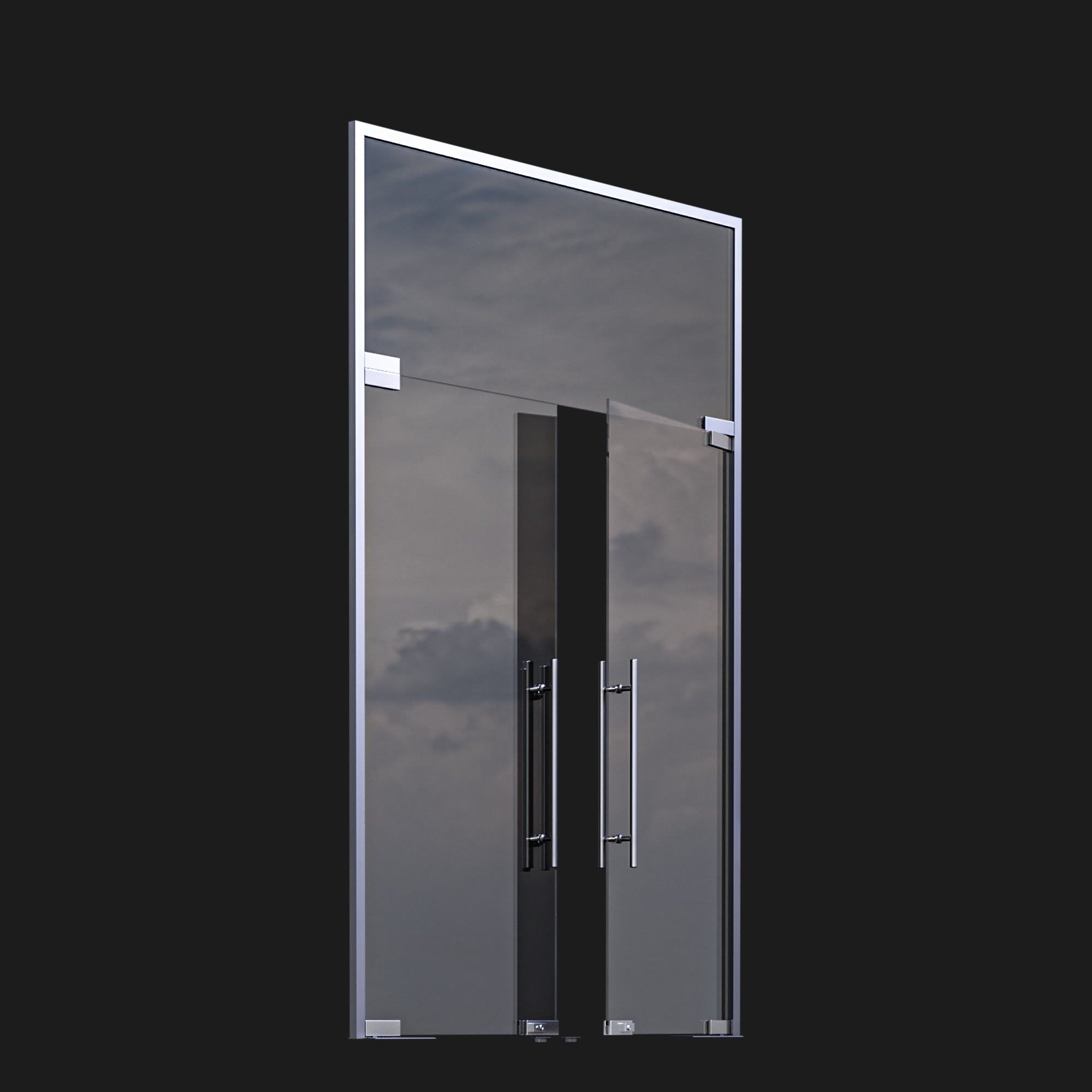 GlassDoor 04 | Doors models | BlenderKit