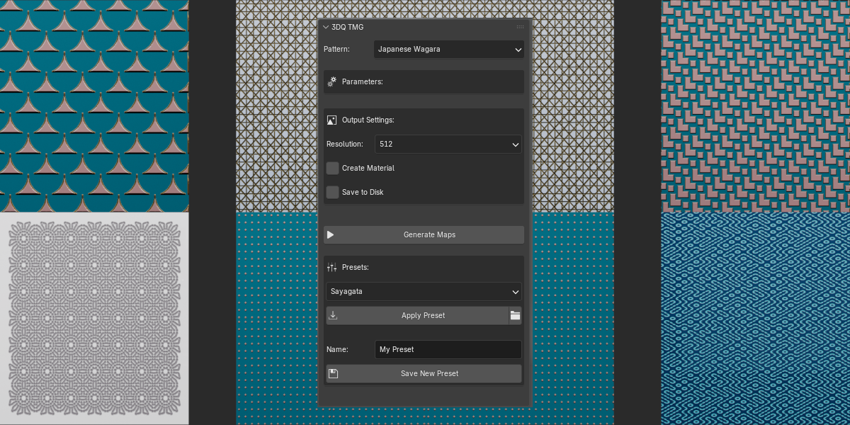 3DQuads Texture Maps Generator | BlenderKit