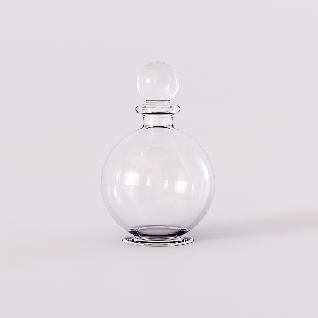 Sphere shaped bottle | FREE Miscellaneous models | BlenderKit