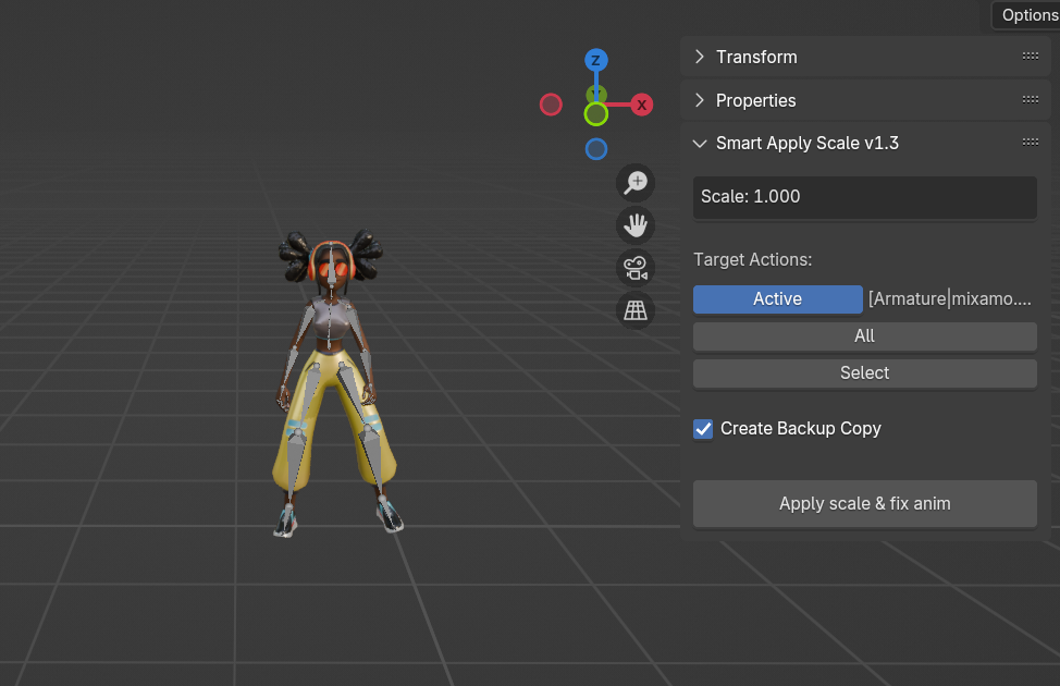 Smart Apply Scale: Rig & Animation Fixer | BlenderKit