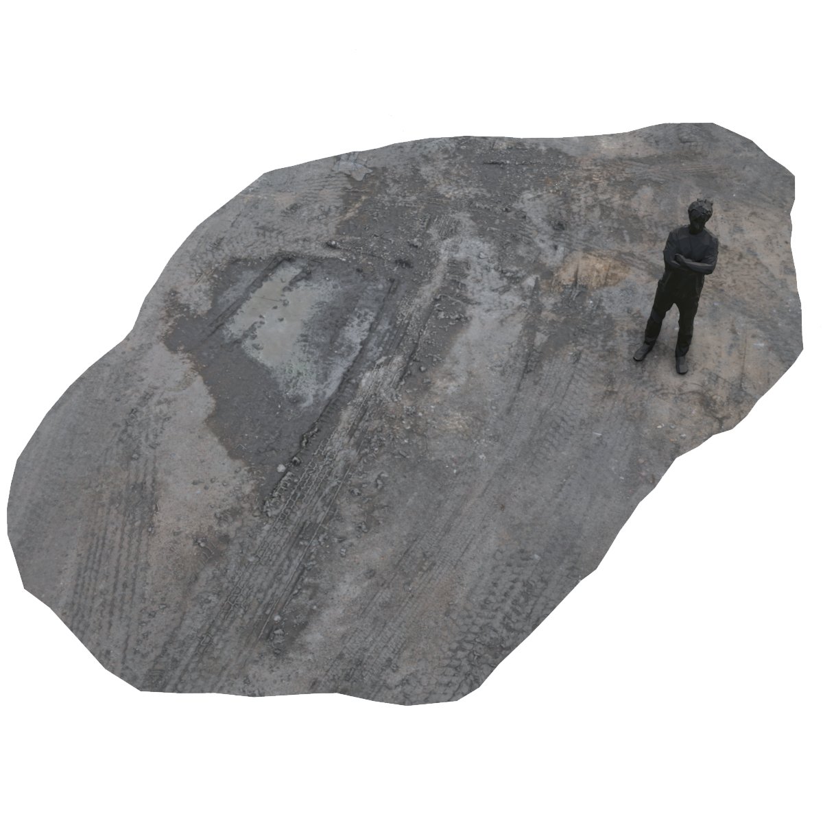 Sand ground tracks 2 | Terrains models | BlenderKit