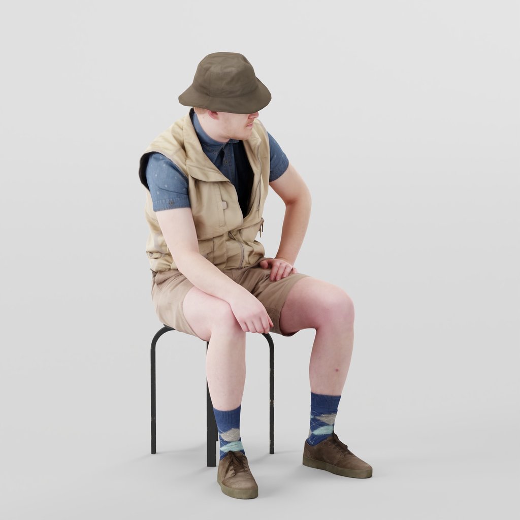 Boy scout | Men models | BlenderKit