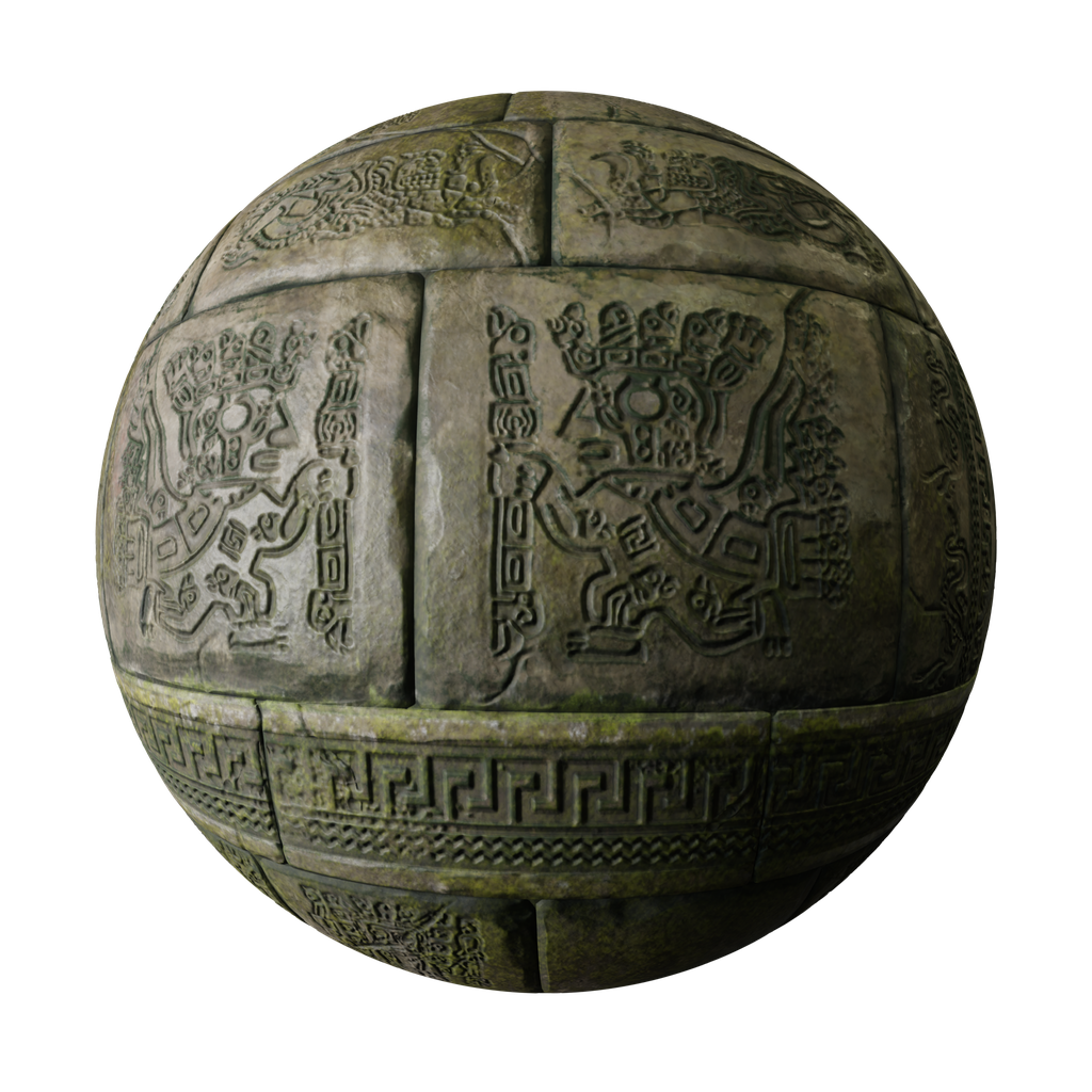 Mayan Tile | FREE tiles materials | BlenderKit