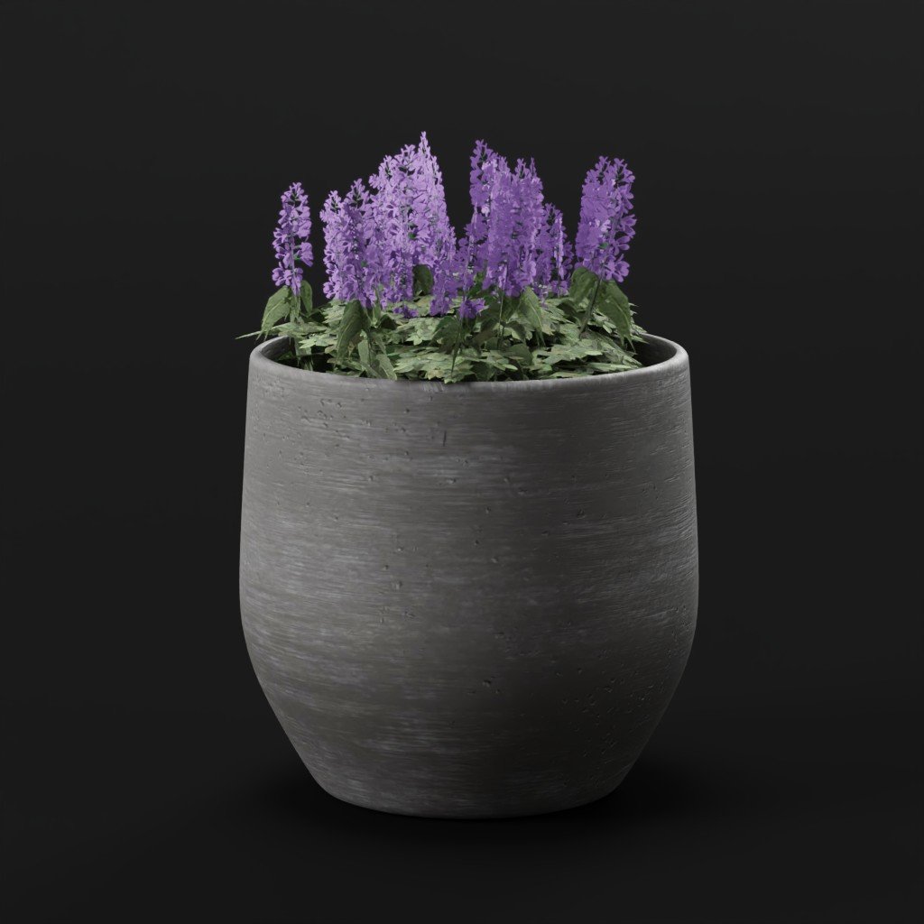 Flower Scarlet Pot | Indoor Plants models | BlenderKit