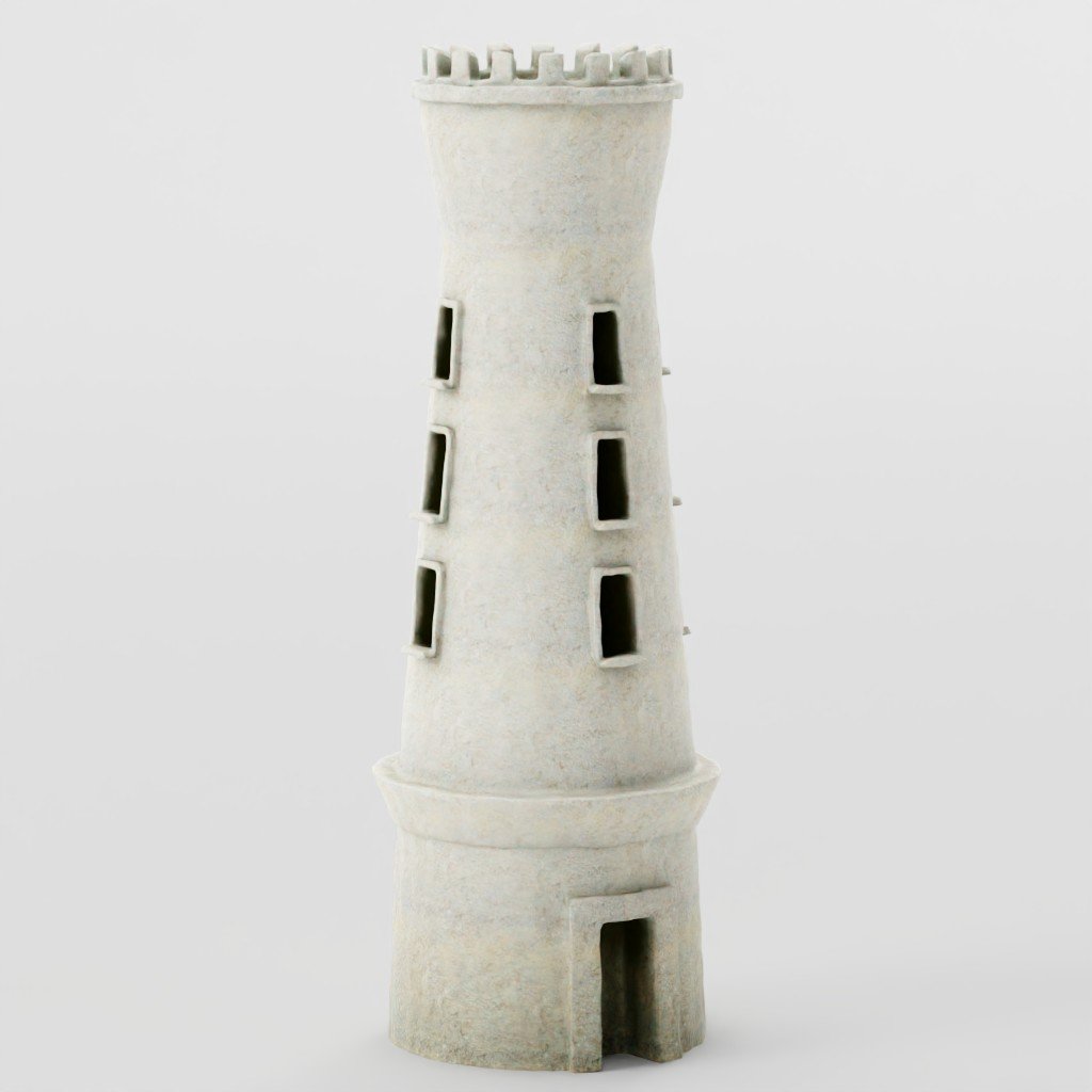 Stone Tower | Architectural Structures models | BlenderKit