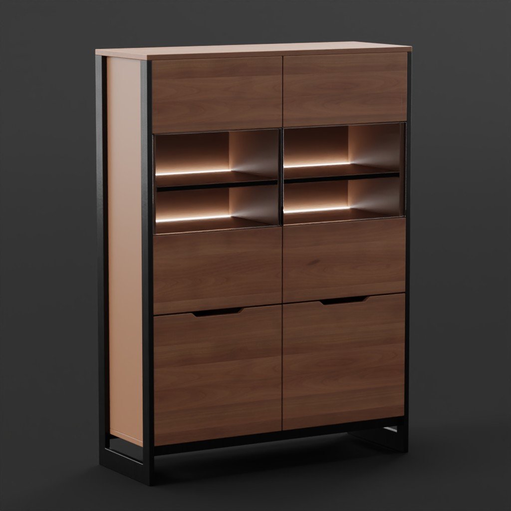 Vitrine Showcase | Shelves models | BlenderKit