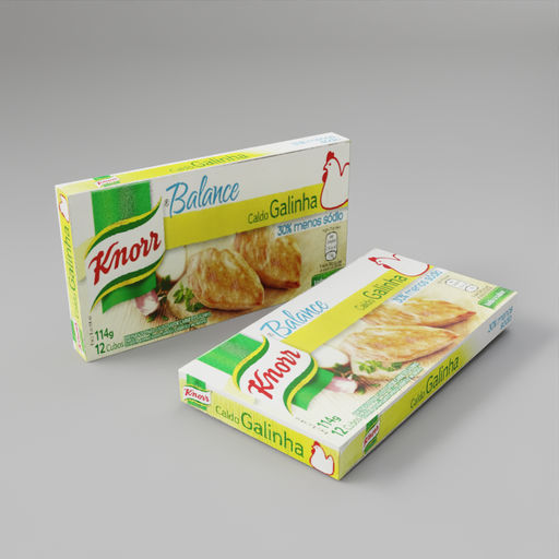 Chicken Stock Box | FREE Food models | BlenderKit