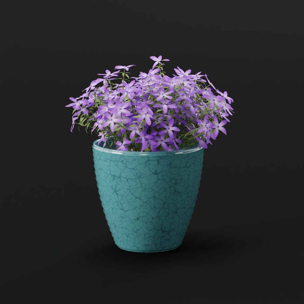 Purple Bellflower | Indoor Plants models | BlenderKit