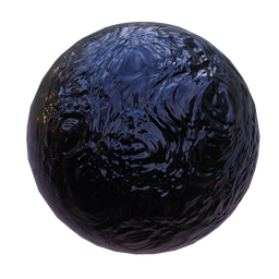 Obsidian procedural | FREE stone materials | BlenderKit