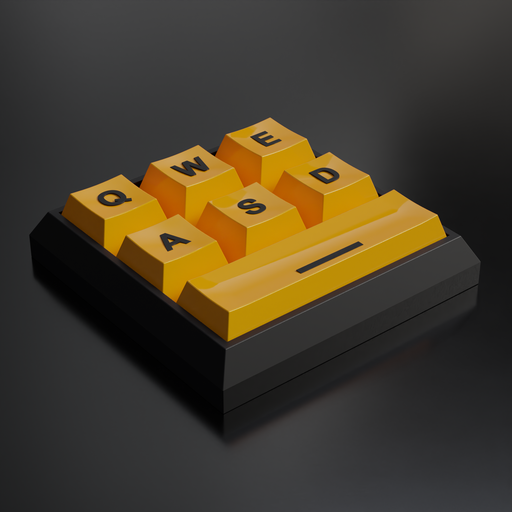 WASD Keyboard Pc | FREE 3D Keyboard models | BlenderKit