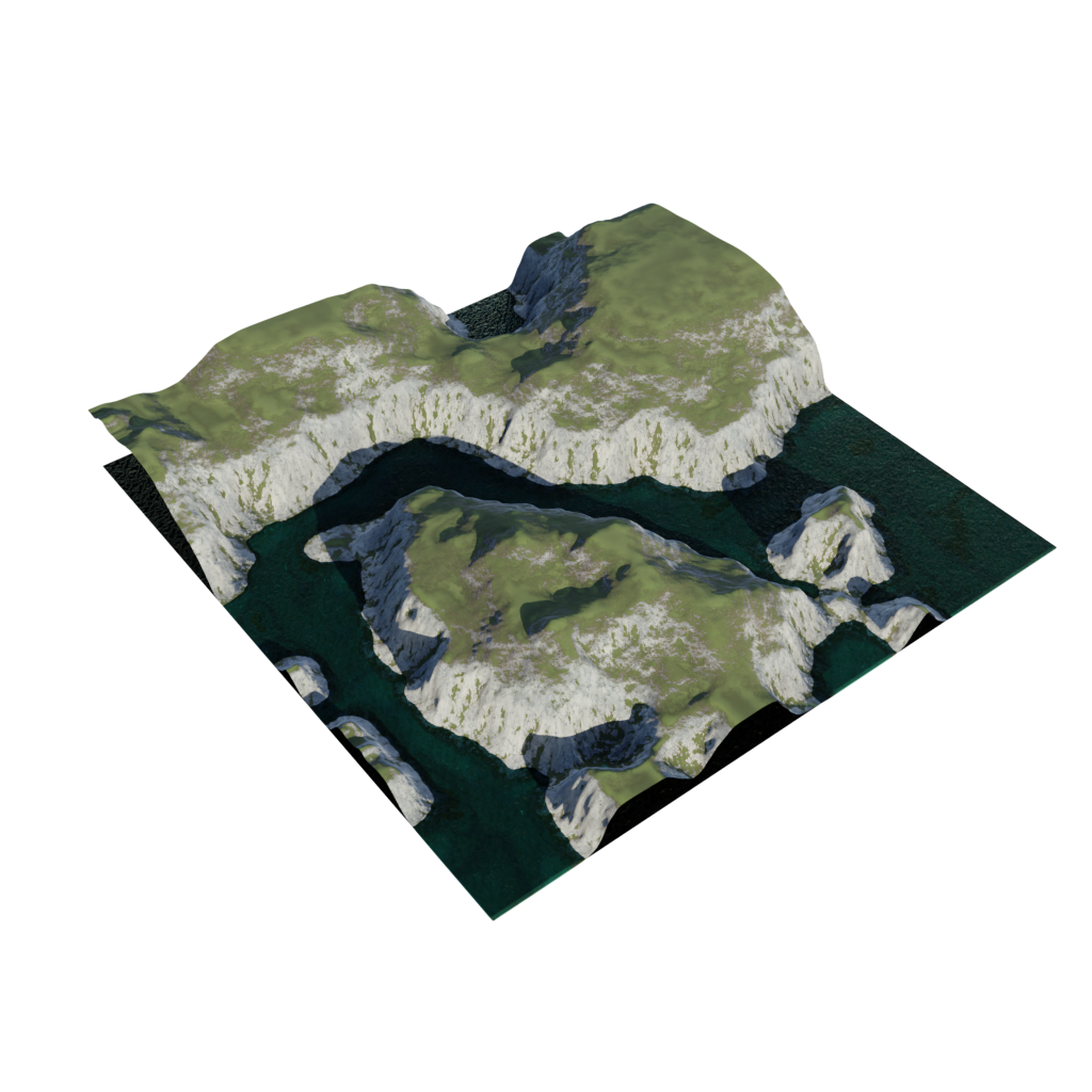 Desert Terrain | FREE Terrains models | BlenderKit