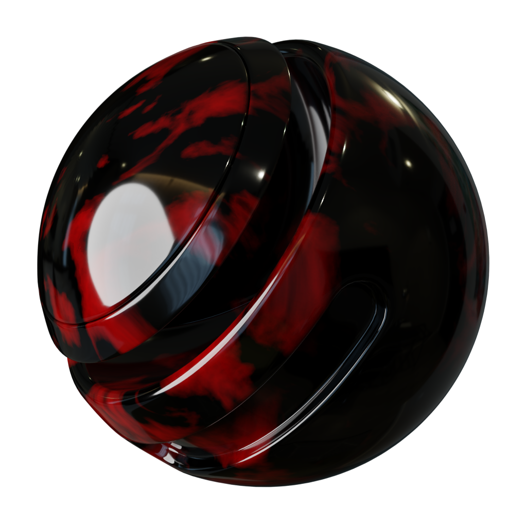 Black and Red Lava Tile | FREE tiles materials | BlenderKit