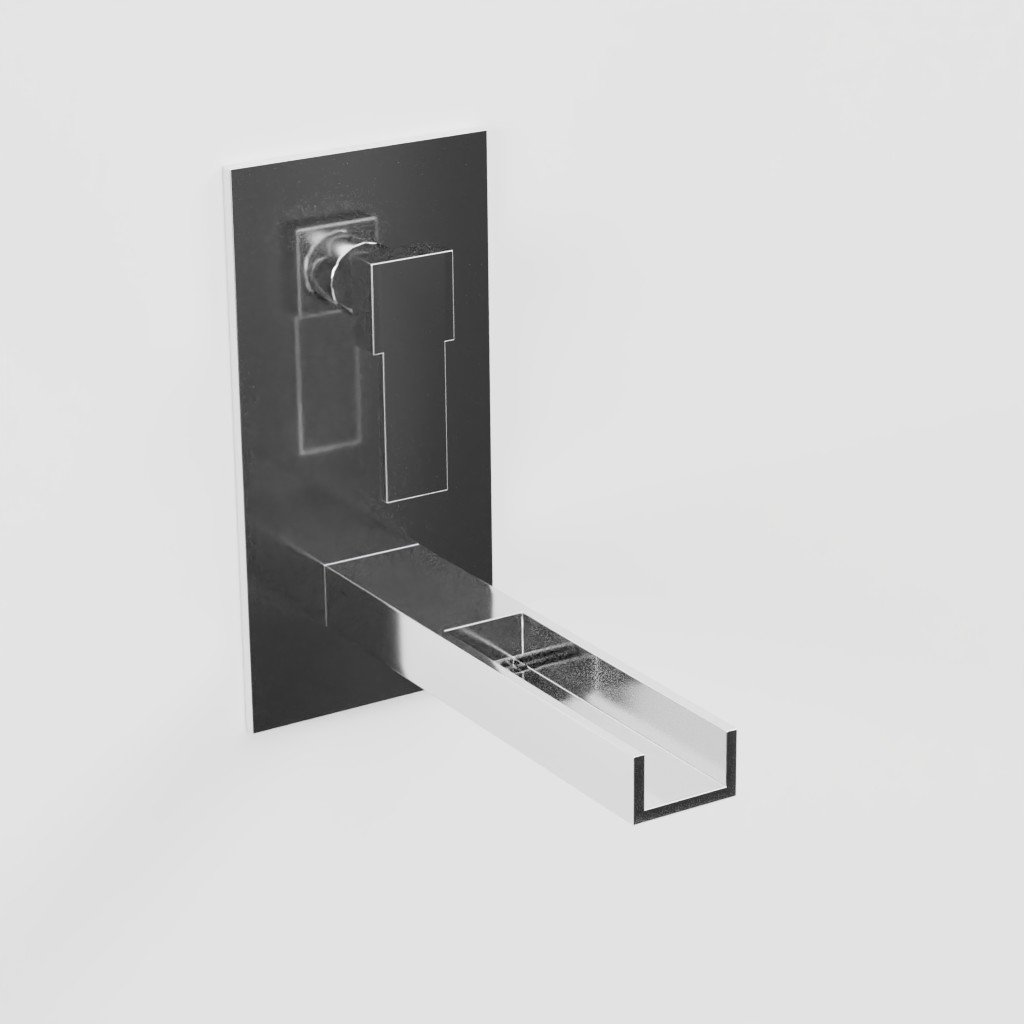 BlenderKit Download The Faucet Cascade Model