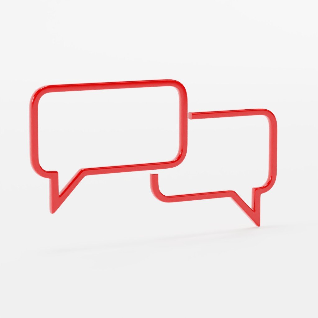Speech Bubble | Signs models | BlenderKit