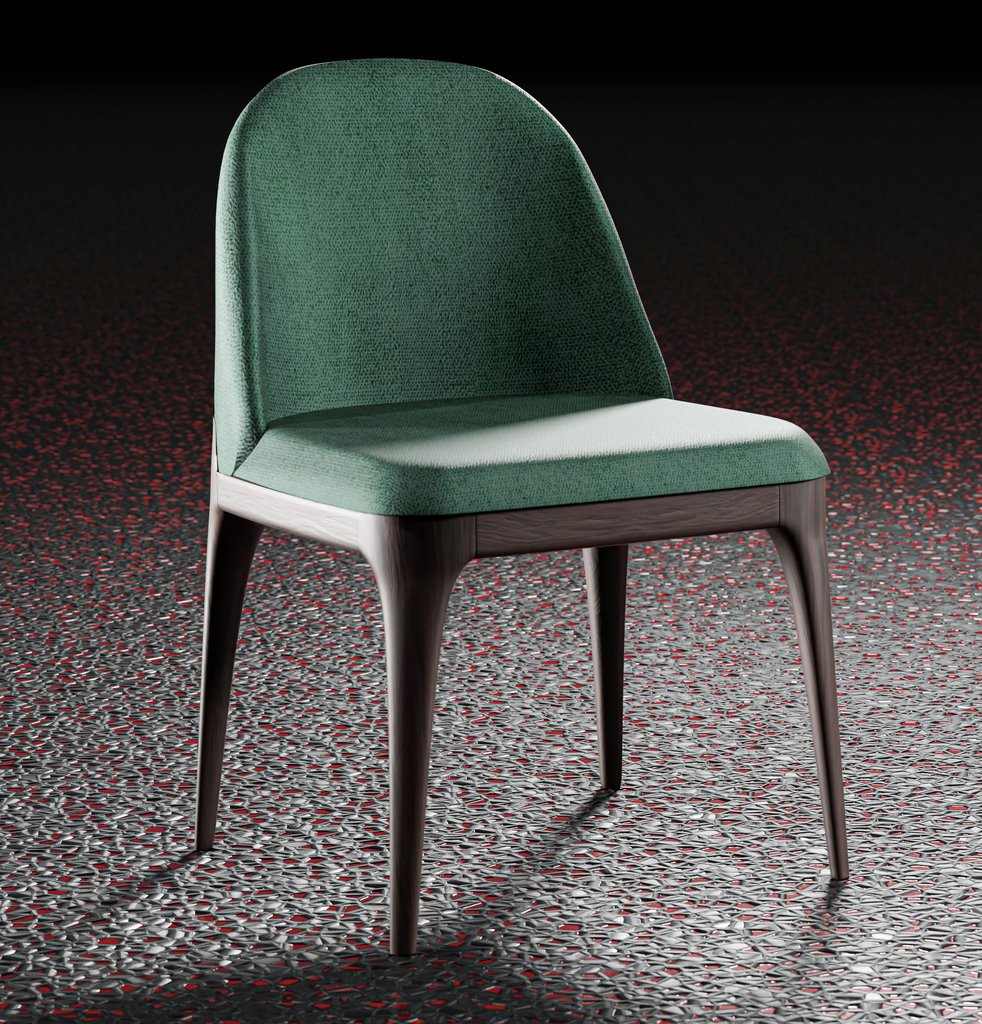 Luxury soft comfy chair | Bar chairs models | BlenderKit