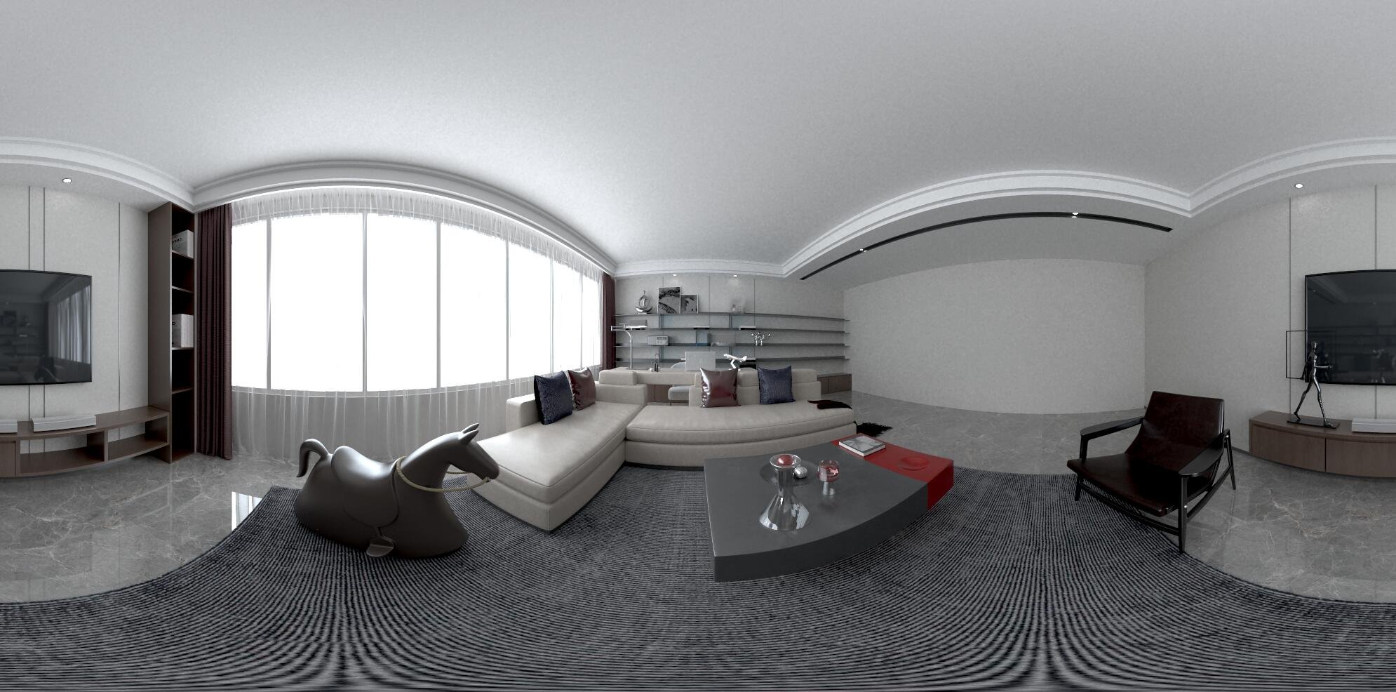 Living room | Interiors HDRis | BlenderKit