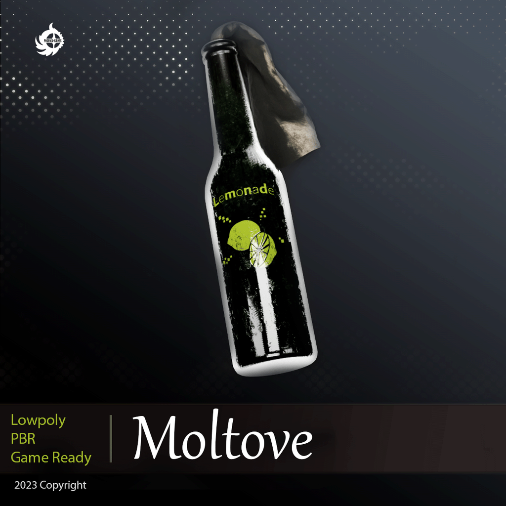 Molotov cocktail | Modern Weapons models | BlenderKit