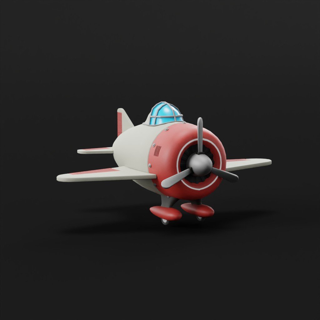 Airplane | Airplane models | BlenderKit