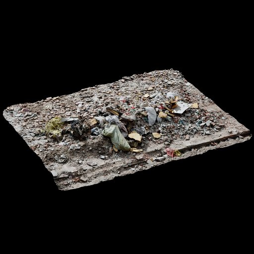 Scan Pile of rubble | Urban Environment models | BlenderKit