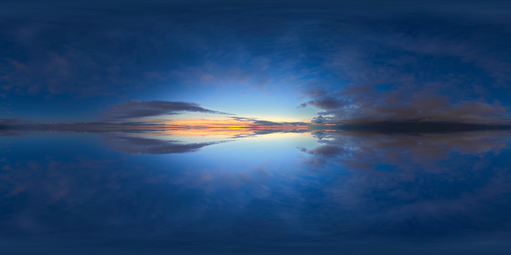Infinite Real Sky - Twilight Clouds | Nature HDRis | BlenderKit