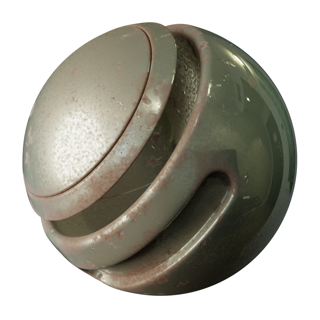 Rusted metal (Smart edgeware) | FREE metal materials | BlenderKit