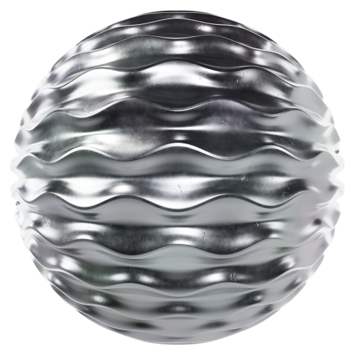 Custom Wavy Plate | FREE metal materials | BlenderKit
