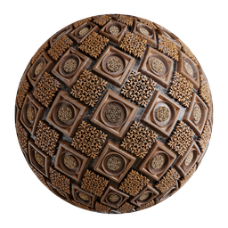 Decorative Wood Pattern | FREE wood materials | BlenderKit