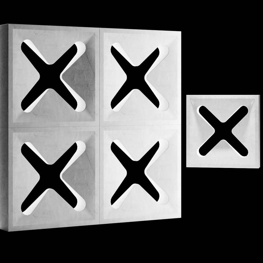 BlenderKit | Download the Modular Wall Breeze Block 3 model