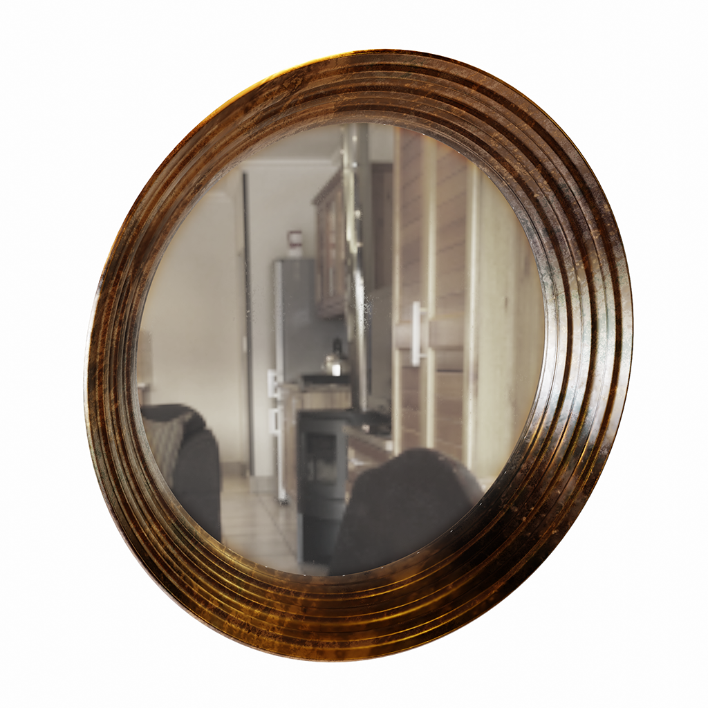 Wall Mirror Deep Frame | Mirrors models | BlenderKit