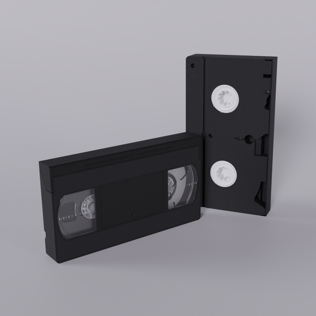VHS Cassette | FREE Video devices models | BlenderKit
