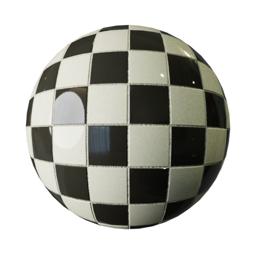 Checker tiles | FREE tiles materials | BlenderKit