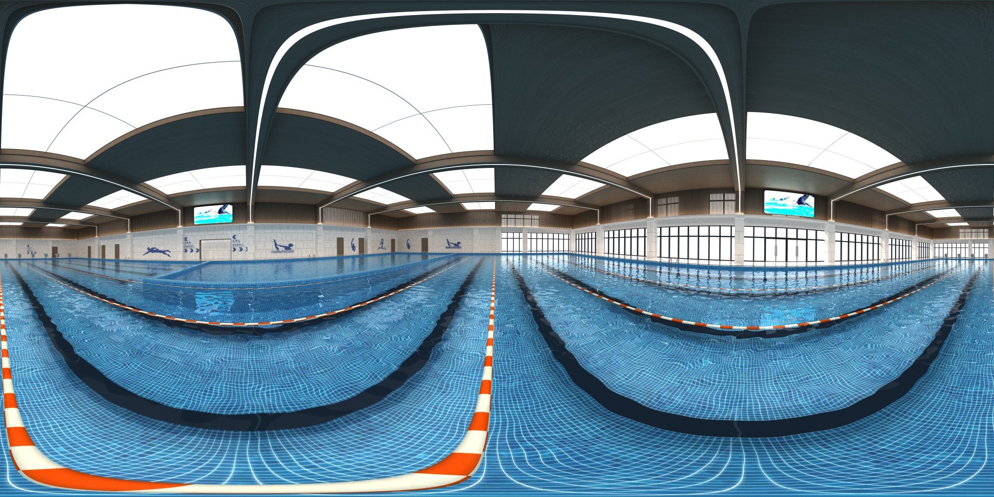 Swimming pool | Sports HDRis | BlenderKit