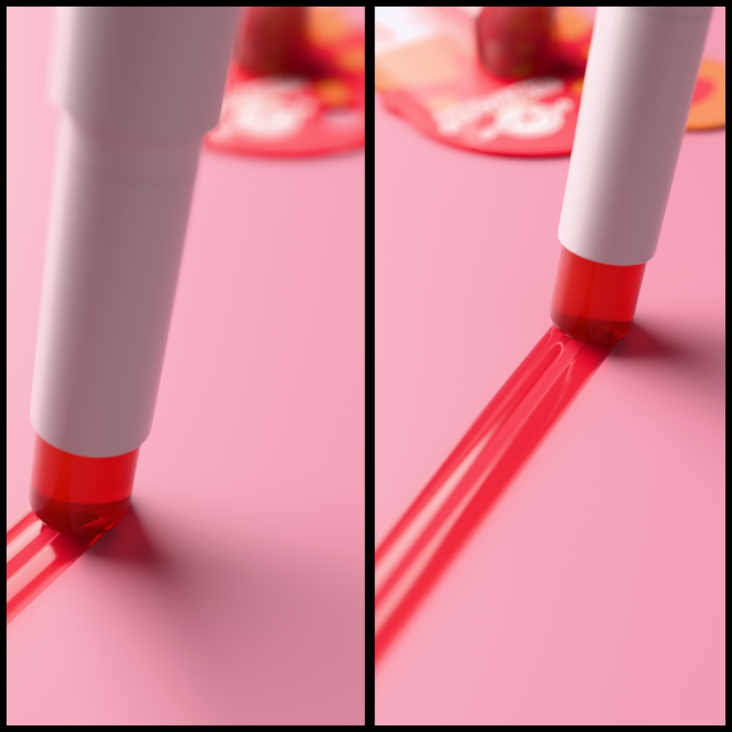 Lip balm Swatch animation | Mockup scenes | BlenderKit