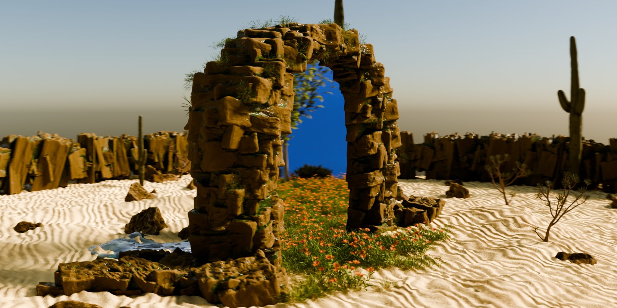 Portal Projection v1.2.0 (Addon) | Portals (With Ray Portal BSDF) made ...